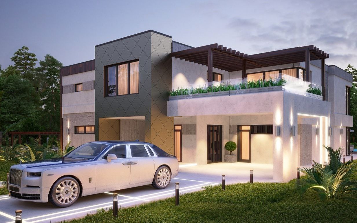 Architectural Home Design by CGI Studio | Category: Private Houses ...