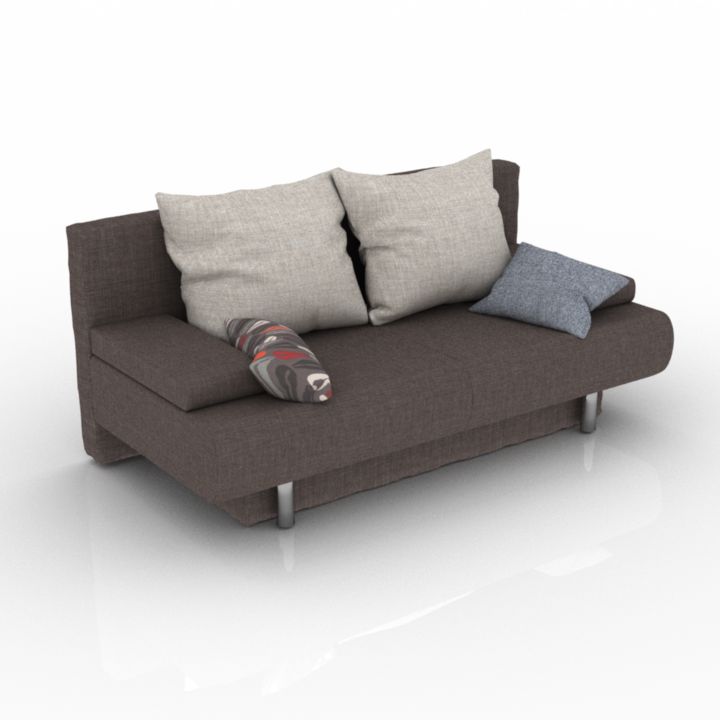 Fancy Sofa free 3D model - .gsm .obj .3ds .max #977186a9