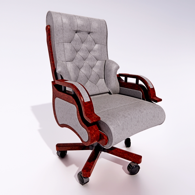 Office Chair free 3D model - .gsm .obj .3ds .max #12f8bdf3