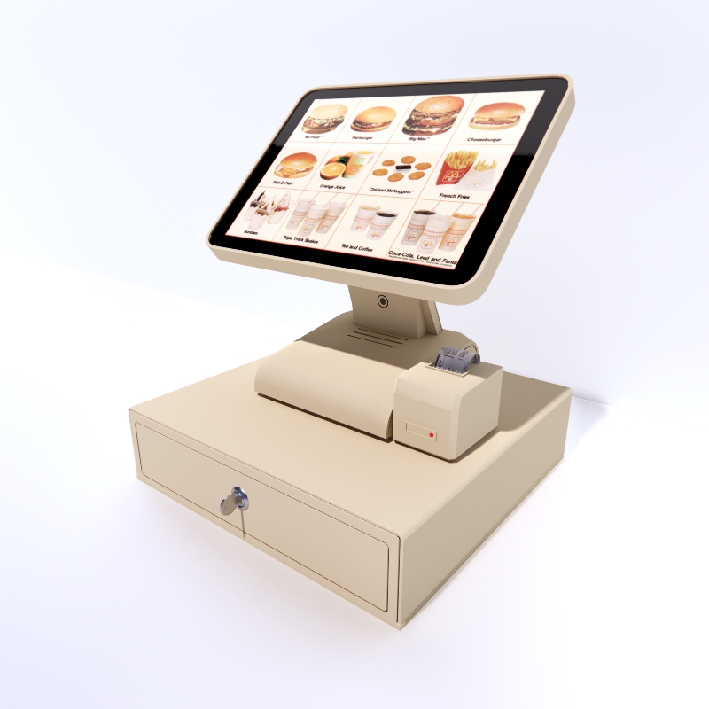 Pos System Cash Drawer free 3D model - .gsm .obj .3ds .max #c986fc05
