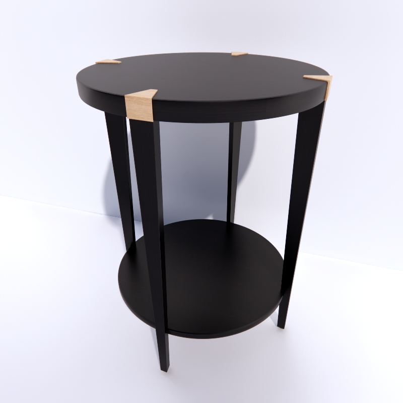 Black And Key Ecto-Table free 3D model - .gsm .obj .3ds .max #da3a07ed