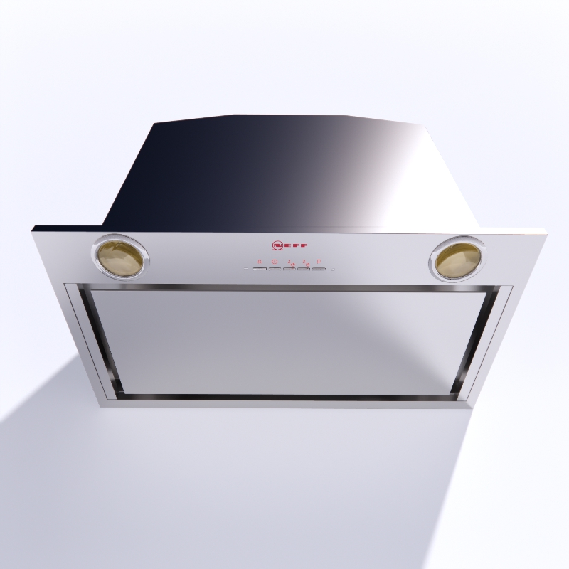 Cooker Hood free 3D model - .gsm .obj .3ds .max #449c4305