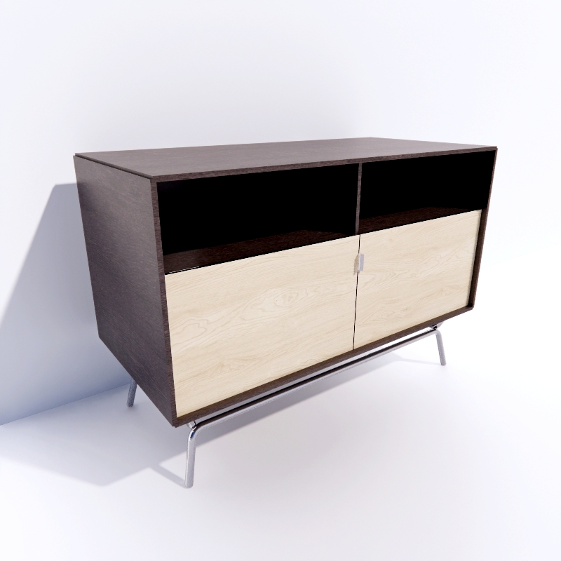 Dang Media Commode free 3D model - .gsm .obj .3ds .max #c1369892