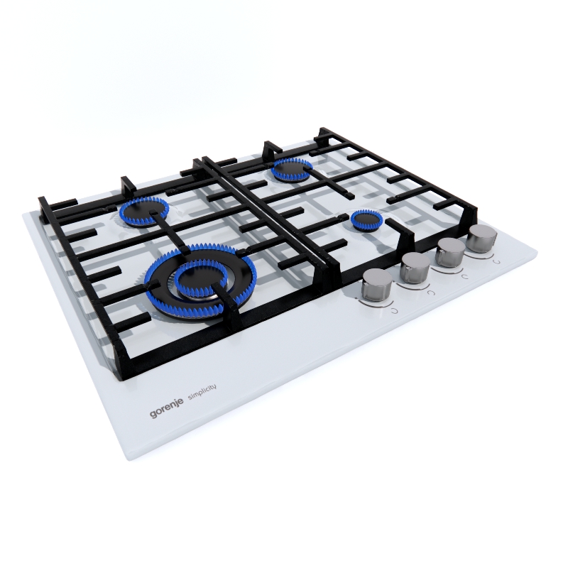 "Gorenje" - Gas Hob Set Free 3D Models Category