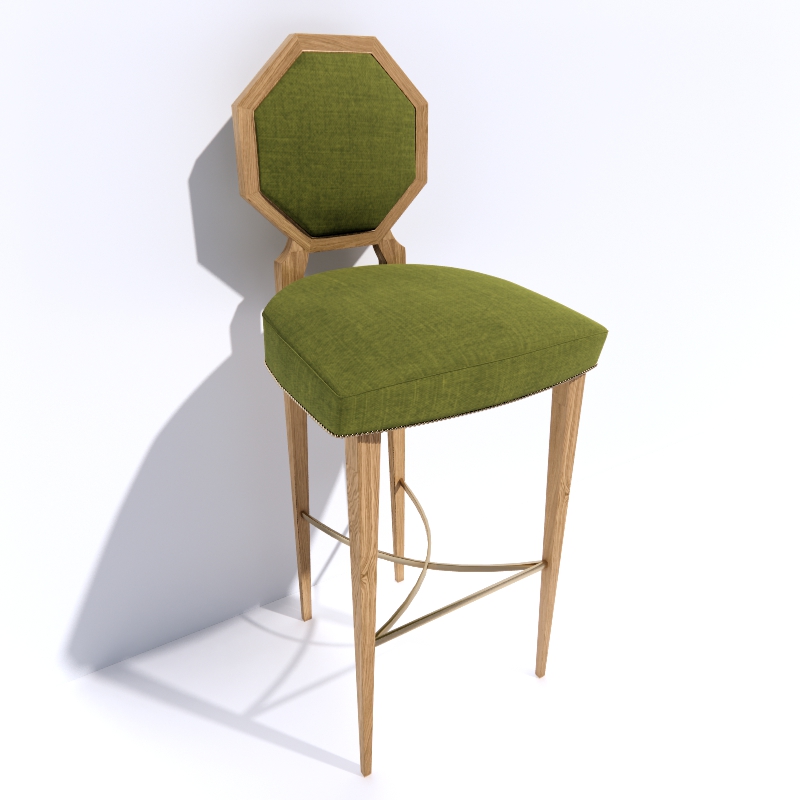 Counter Pub Bar Chair free 3D model — Chairs, Tables, Sofas - free3D.io