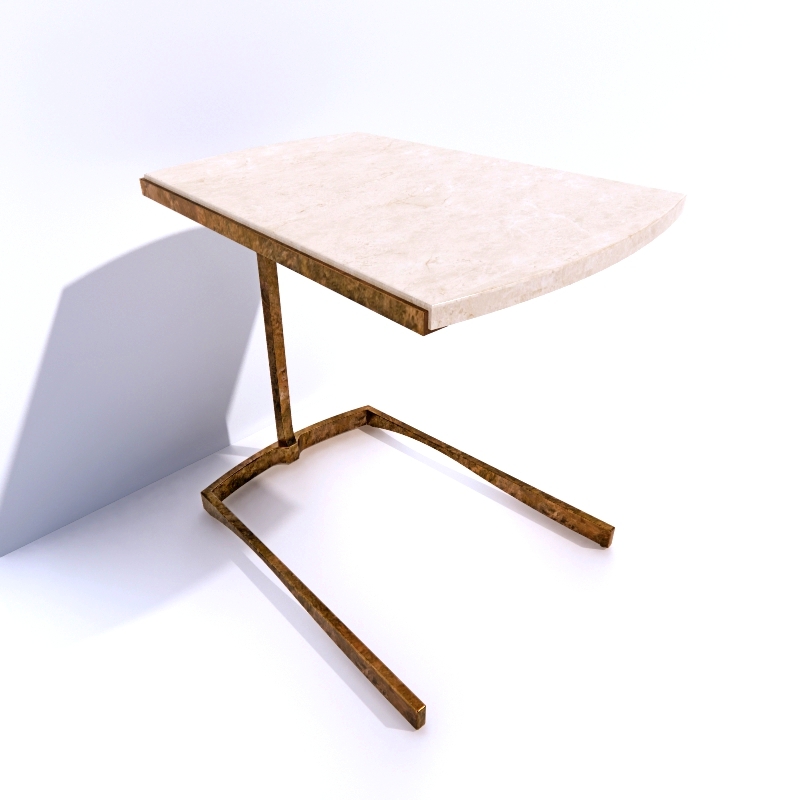 Baker Perch Accent Table free 3D model — Chairs, Tables, Sofas - free3D.io